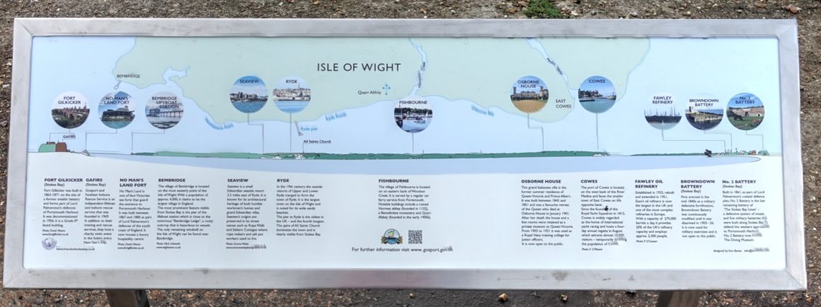 Views across the Solent – Friends of Stokes Bay